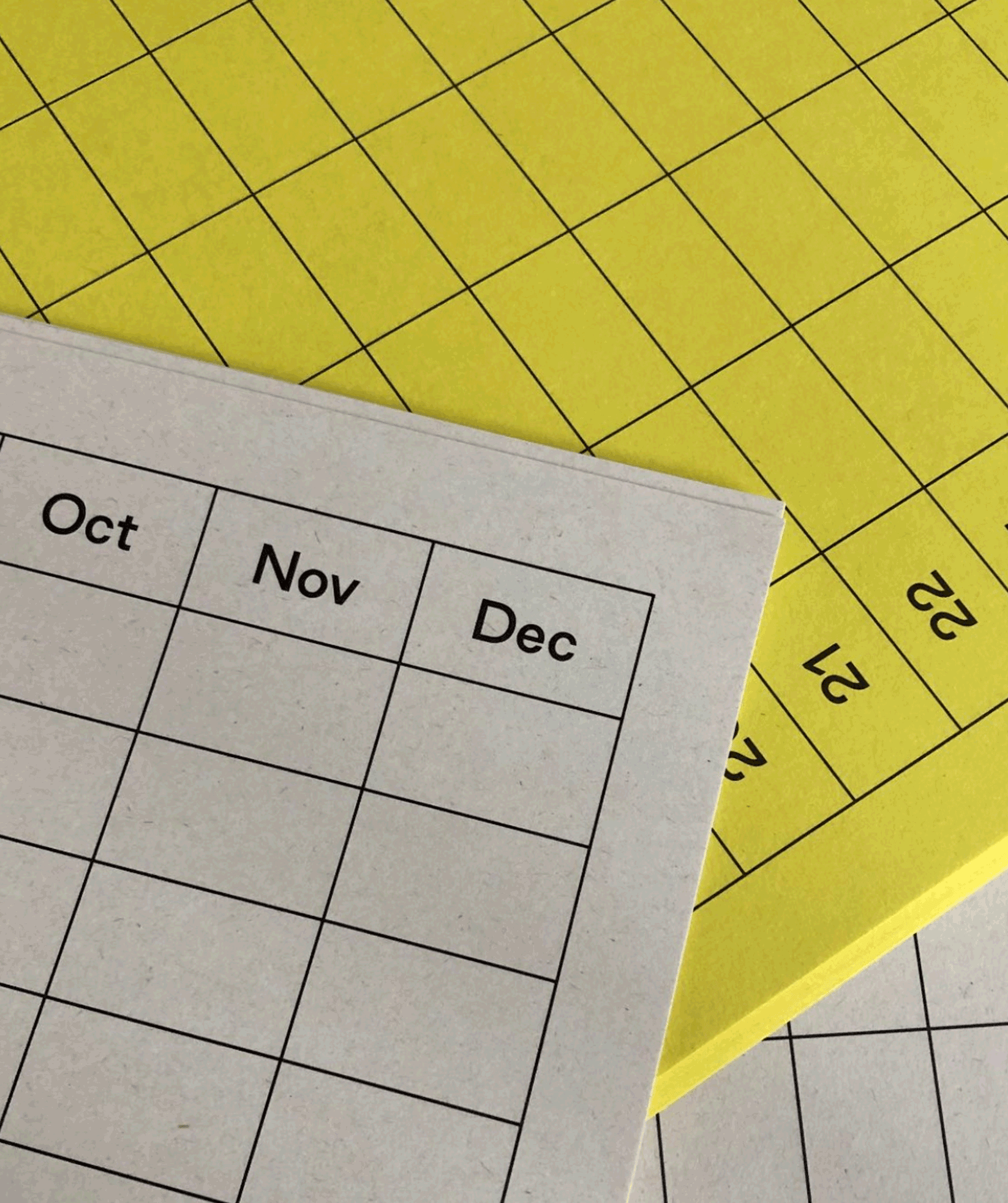 Yearless Calendar – Sofie Bernhagen